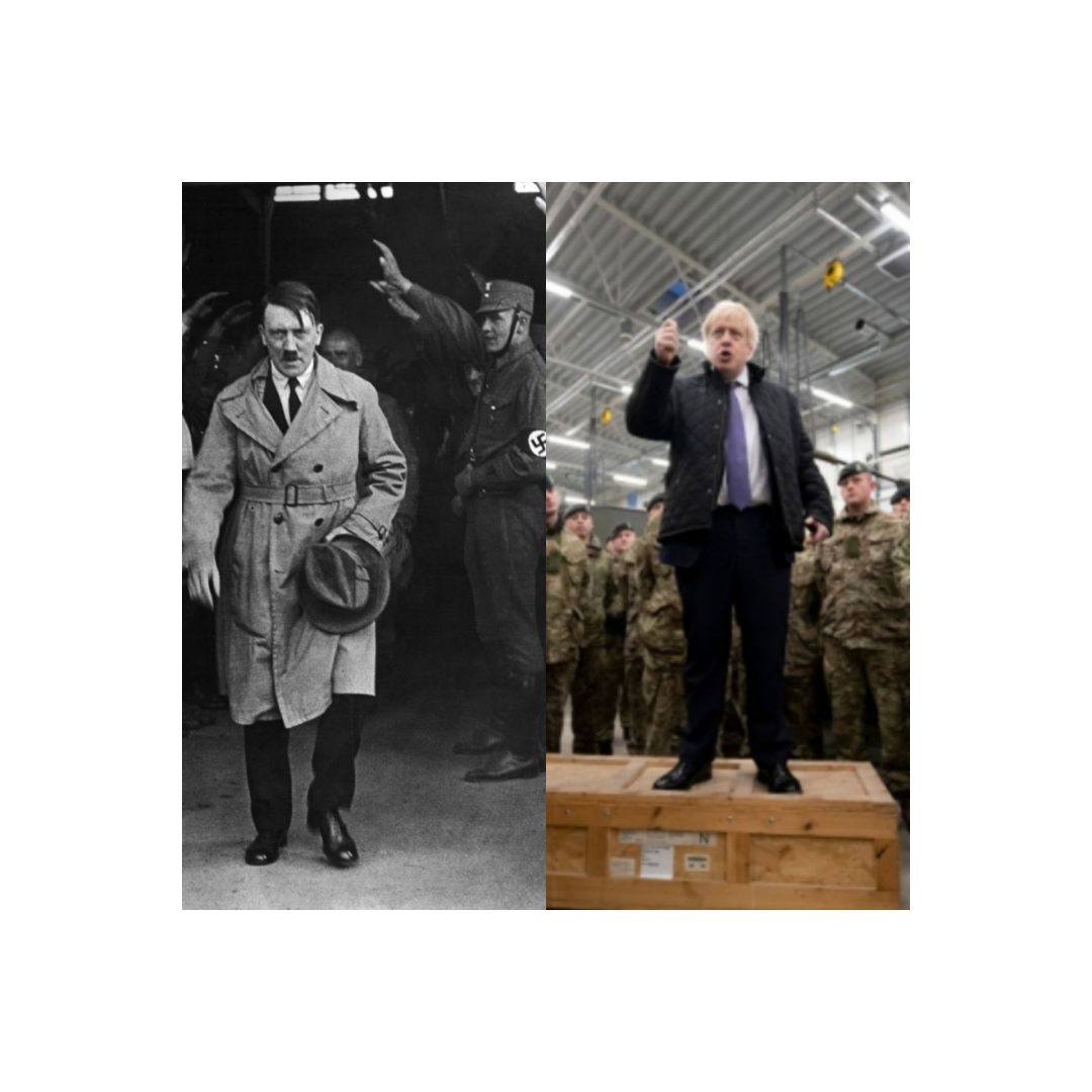 Why Boris Johnson is a Nazi Politician. Be careful before casting the ...